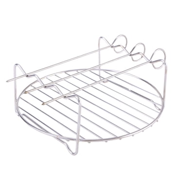 Harold Import Company Chrome Wire Oval Roast Rack - Walmart.com