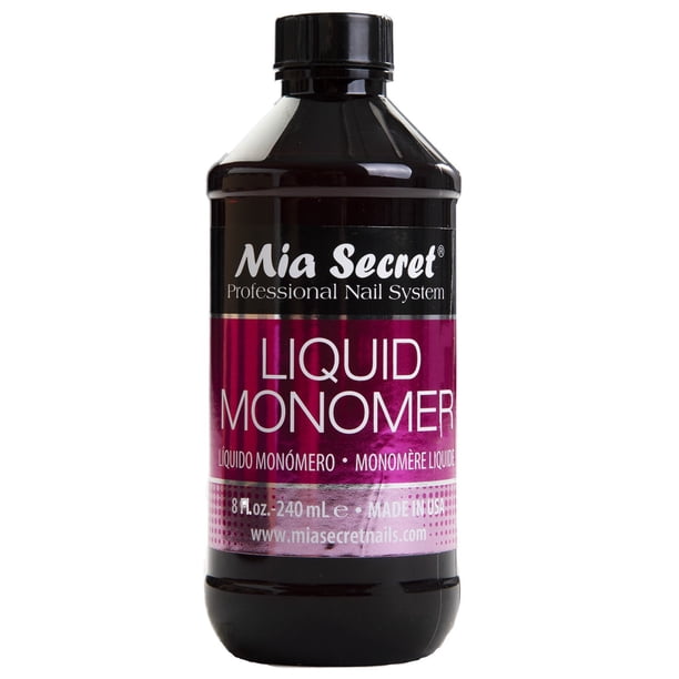 Mia Secret Professional Nail System Liquid Monomer 8 oz - Walmart.com