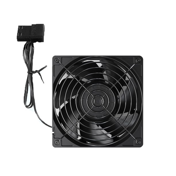 Pano-Mounts 120x38mm PC Computer Case Fan DC 12V D Type 4Pin Cooling ...