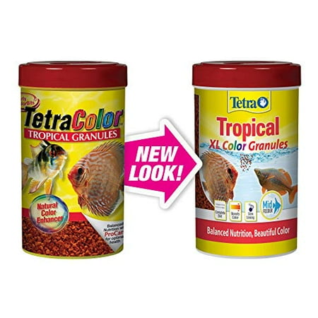 Tetra Tropical XL Color Granules with Natural Color Enhancer, 10.58 ...