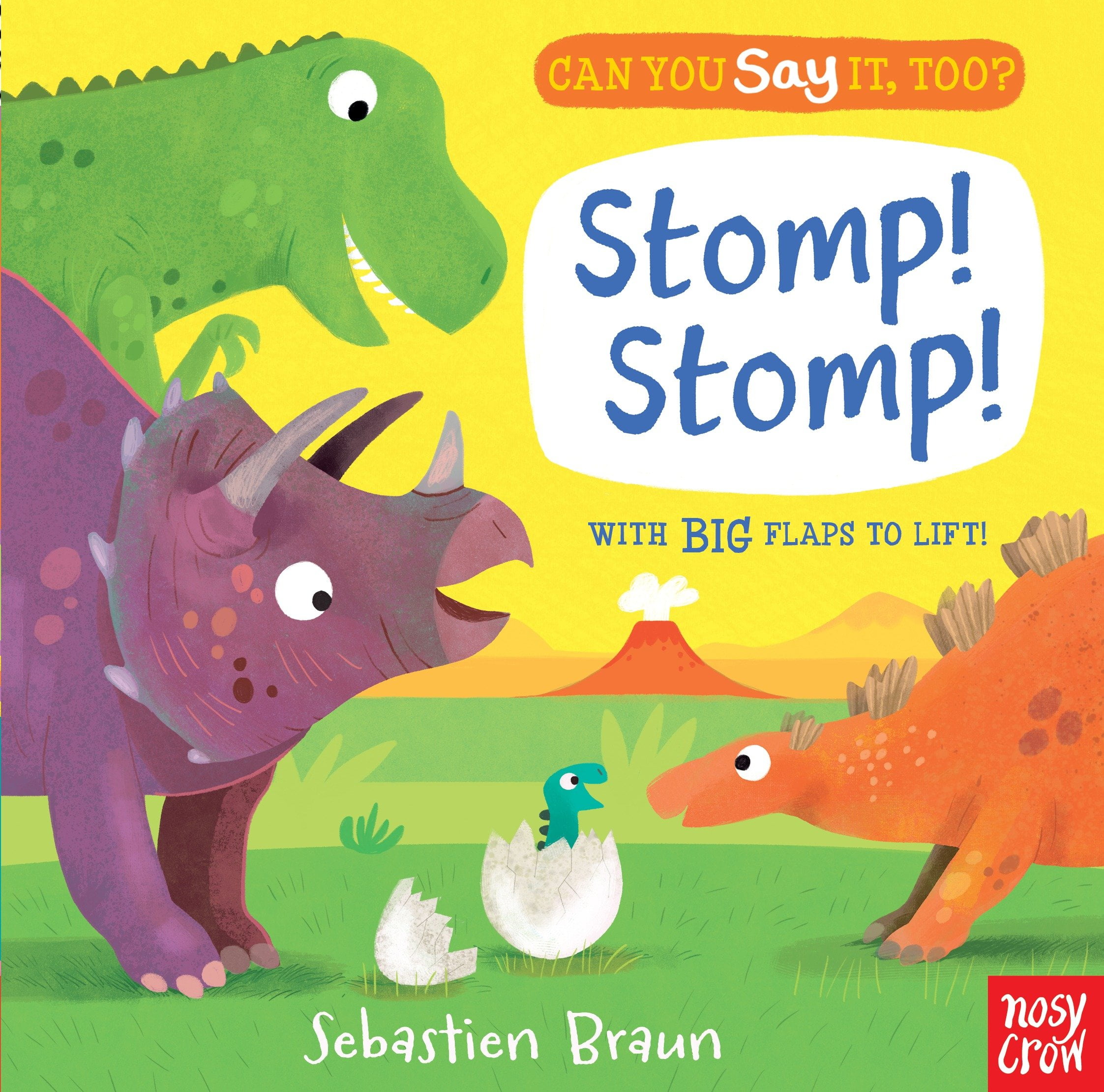 Can You Say It Too Stomp Stomp (Board Book) - Walmart.com - Walmart.com
