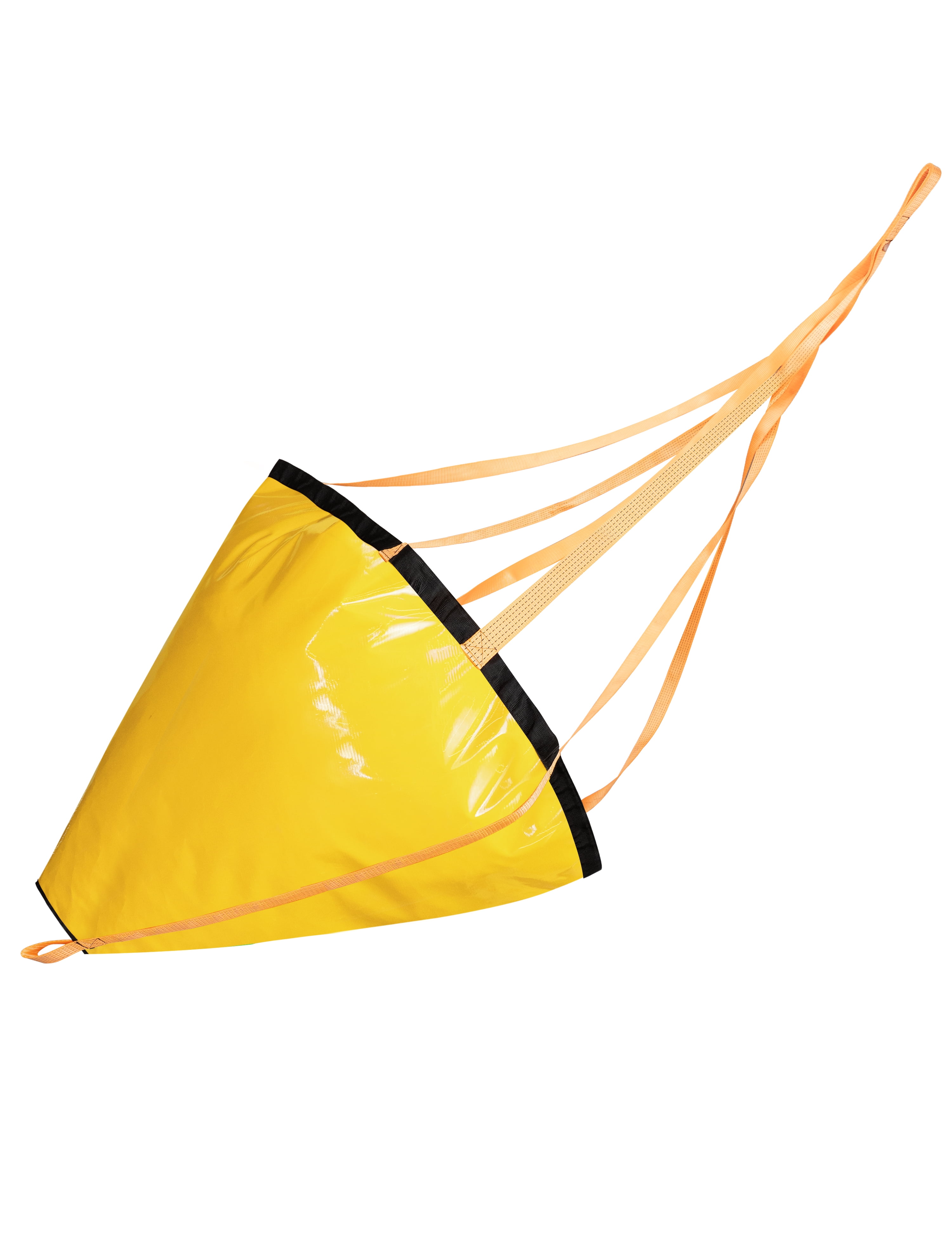 BLUEWING 84" Drift Sock Sea Anchor 7ft Yellow Parachute Drift Anchor ...
