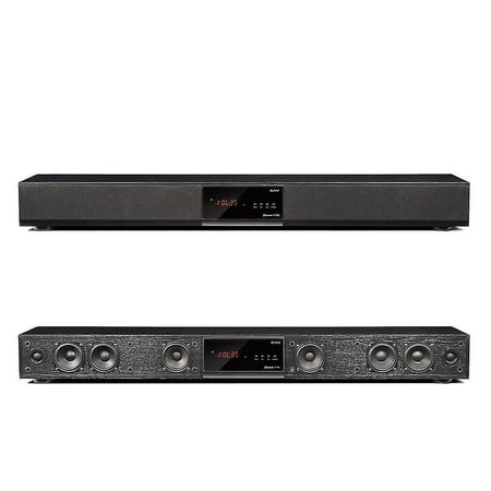 Bluetooth Soundbar With Dual Built-in Subwoofers Removable Cover ...