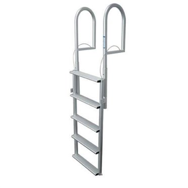 JIF Marine CSD2 4-Step Under-Deck Pontoon Ladder - Walmart.com