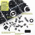 275PCS M5 T-Nuts and Bolts Kit for 2020 Aluminum Extrusion Hardware,T ...
