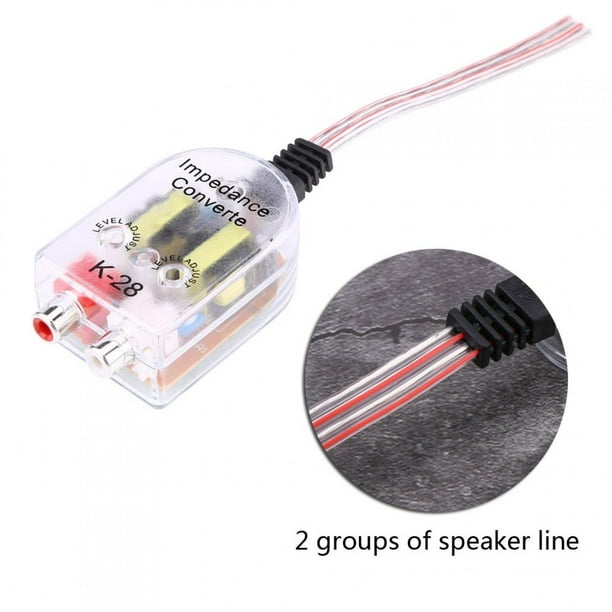 Car Audio CD Audio Subwoofer High Audio to Low Audio Converter for ...
