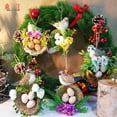 Bird egg decorative ornaments, photography props, straw-woven bird nest ...