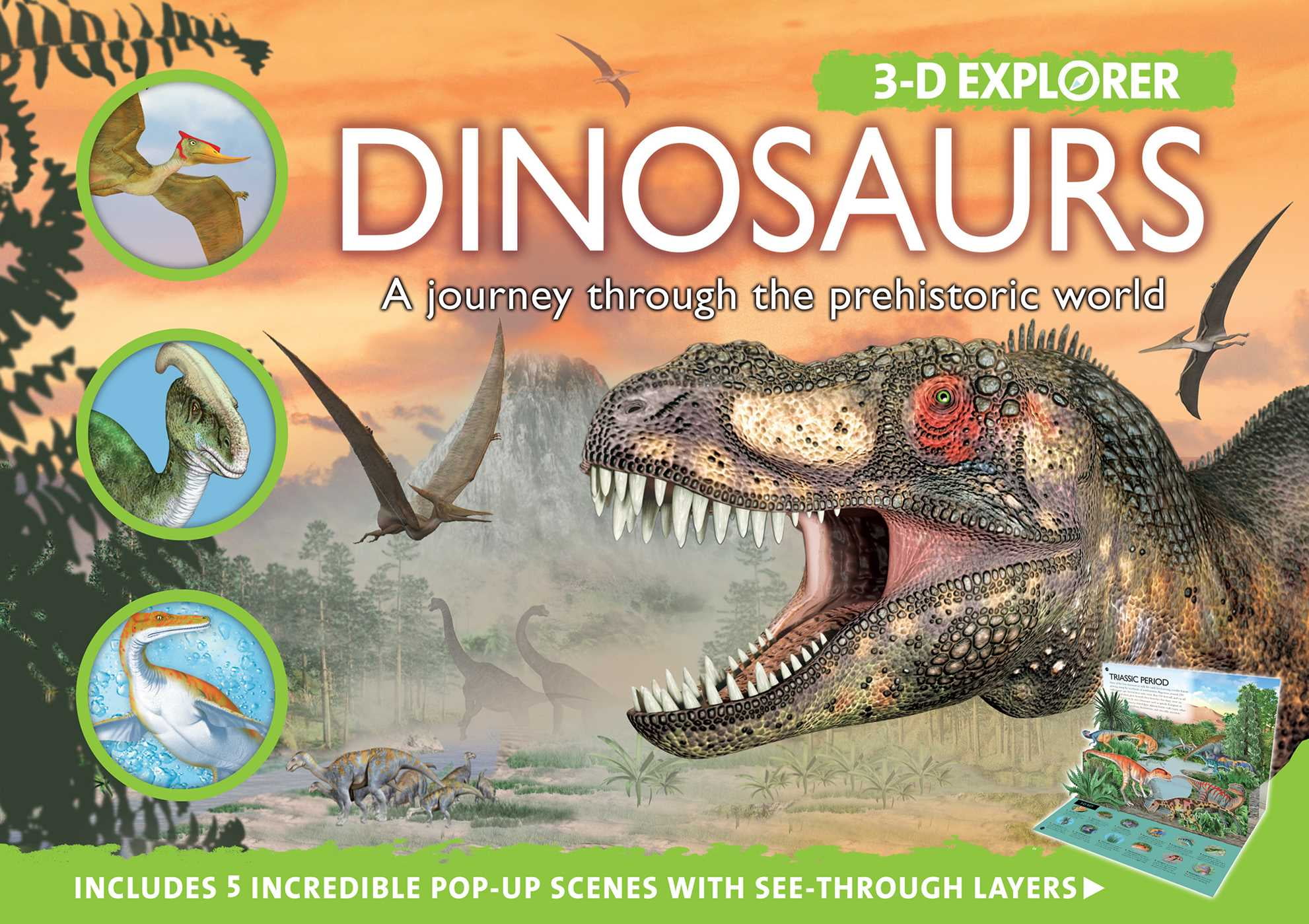 3-D Explorer: 3-D Explorer: Dinosaurs (Hardcover) - Walmart.com