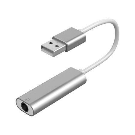 Audio Sound Card 2 In 1 Plug Play Portable External 7.1 Channel Usb ...