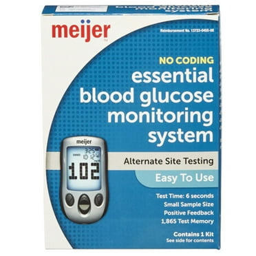 Glucocard Vital Blood Glucose Meter, Black Part No. 760001 (1/ea ...