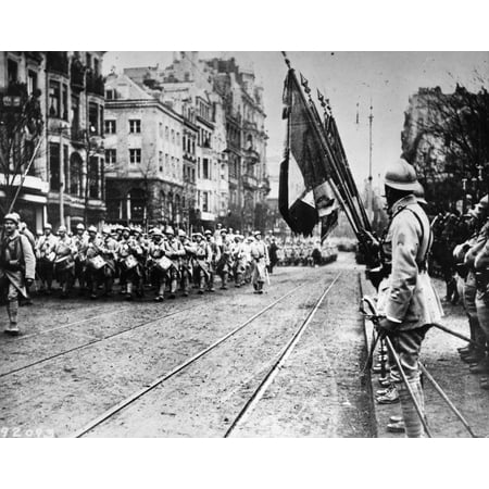 World War I: Parade. /Nfrench Military Parade During World War I ...