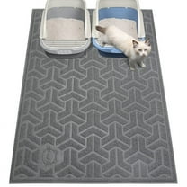 Catit Litter Pan Mat, Grey - Walmart.com