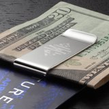Personalized Sterling Silver Reversible Money Clip - Walmart.com