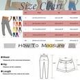 Purple Pants For Womens Solid Color Drawstring Elastic Waist Casual