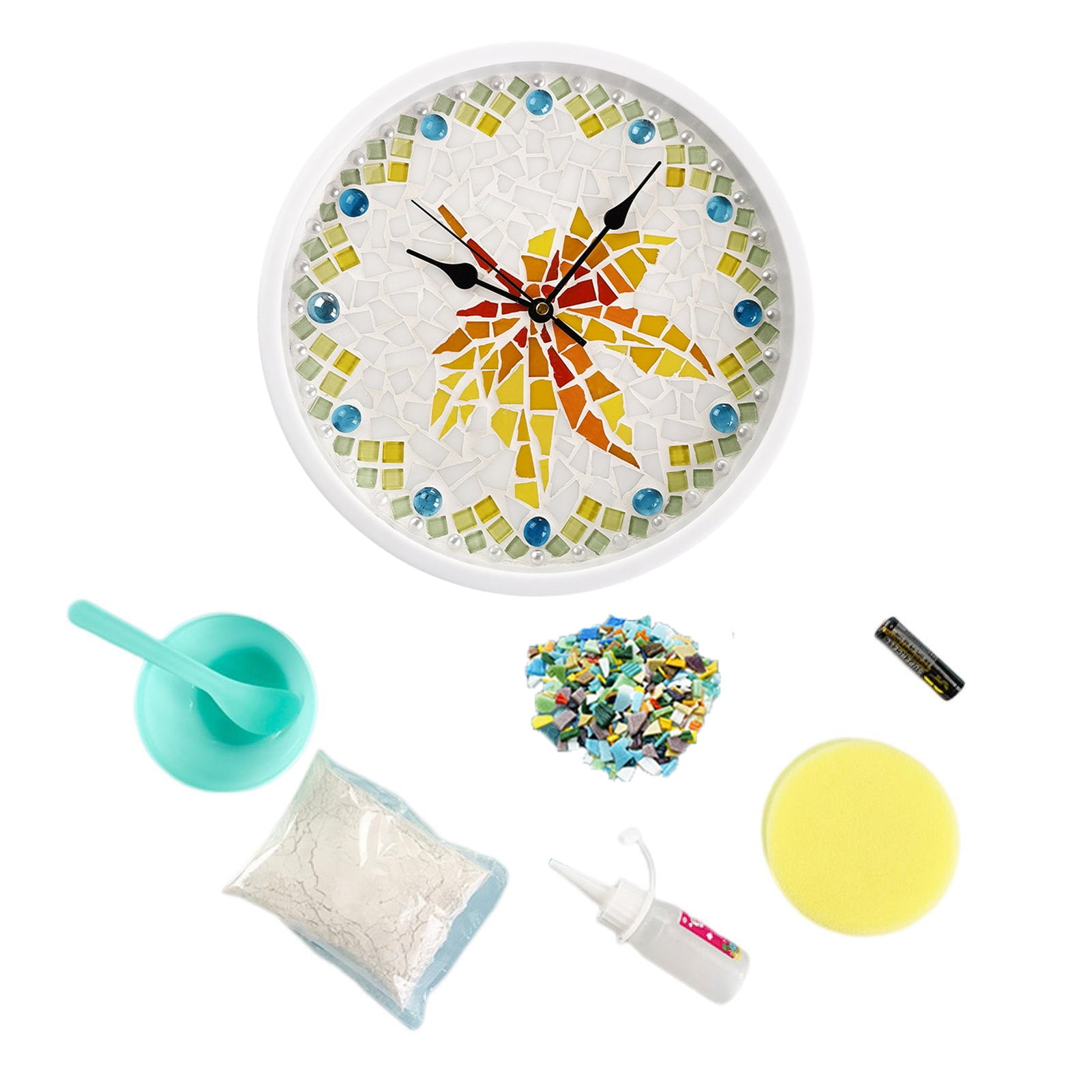 1 Set DIY Clock Material Bag Stone Jewelry Easy Installation ...