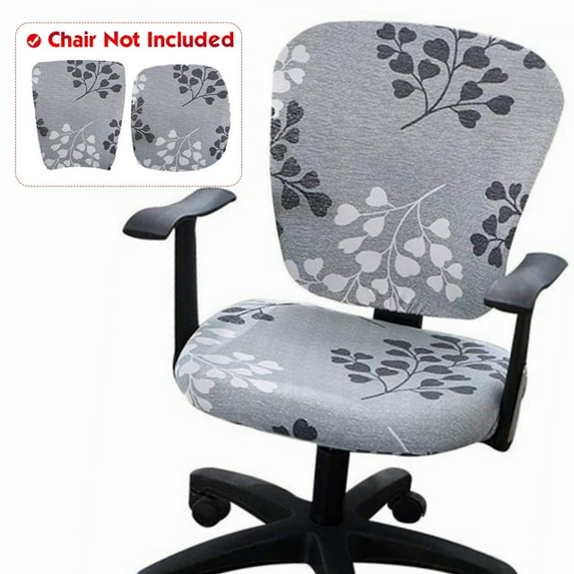 Chair Covers Stretch Jacquard Home Office Computer Chair Seat Covers ...