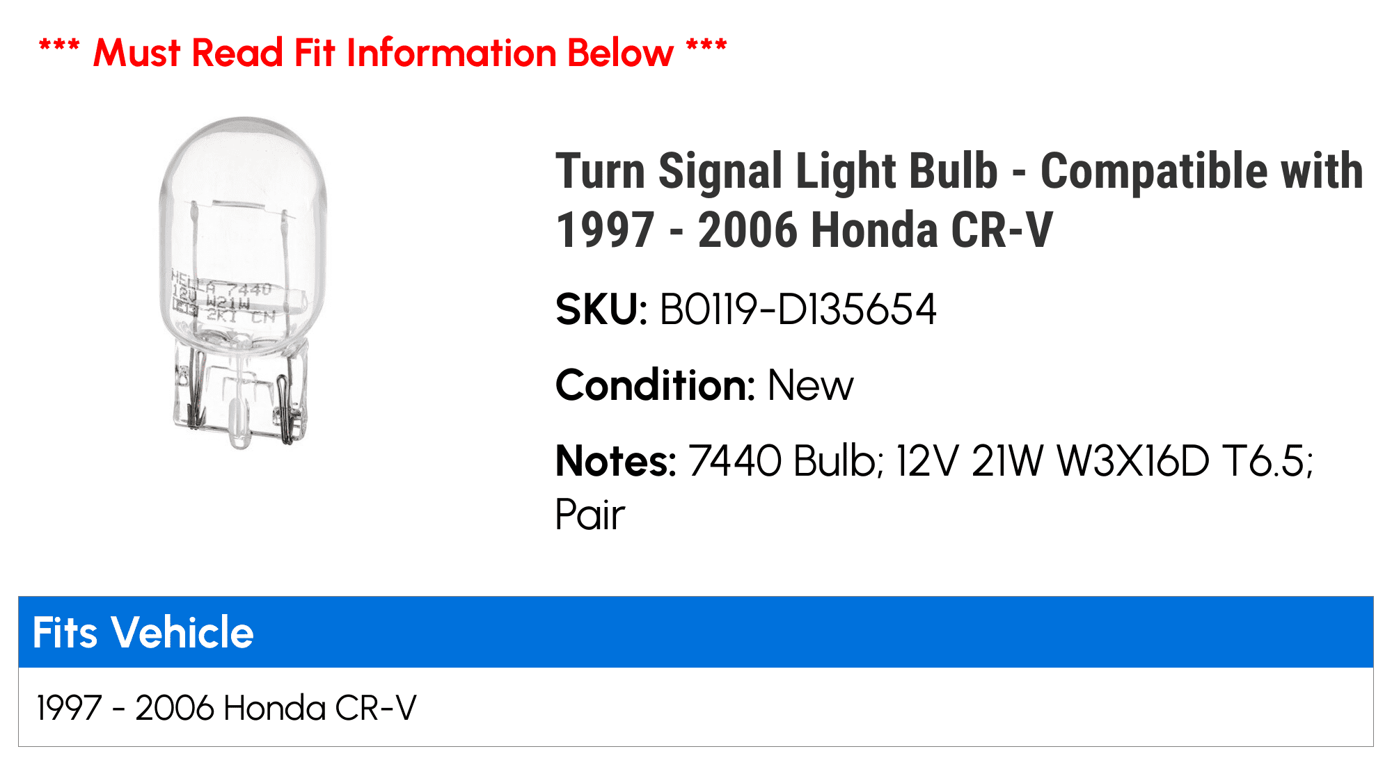 2006 honda crv brake light bulb store
