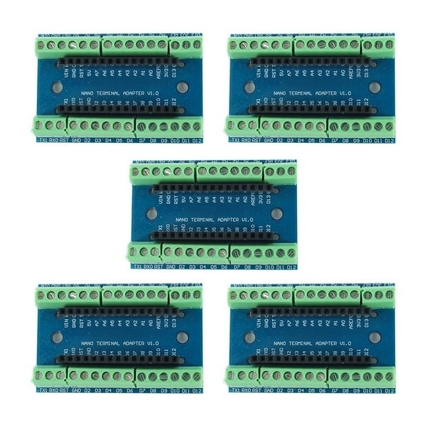 5 uds Nano tornillo Terminal adaptador escudo placa de expansión Nano ...