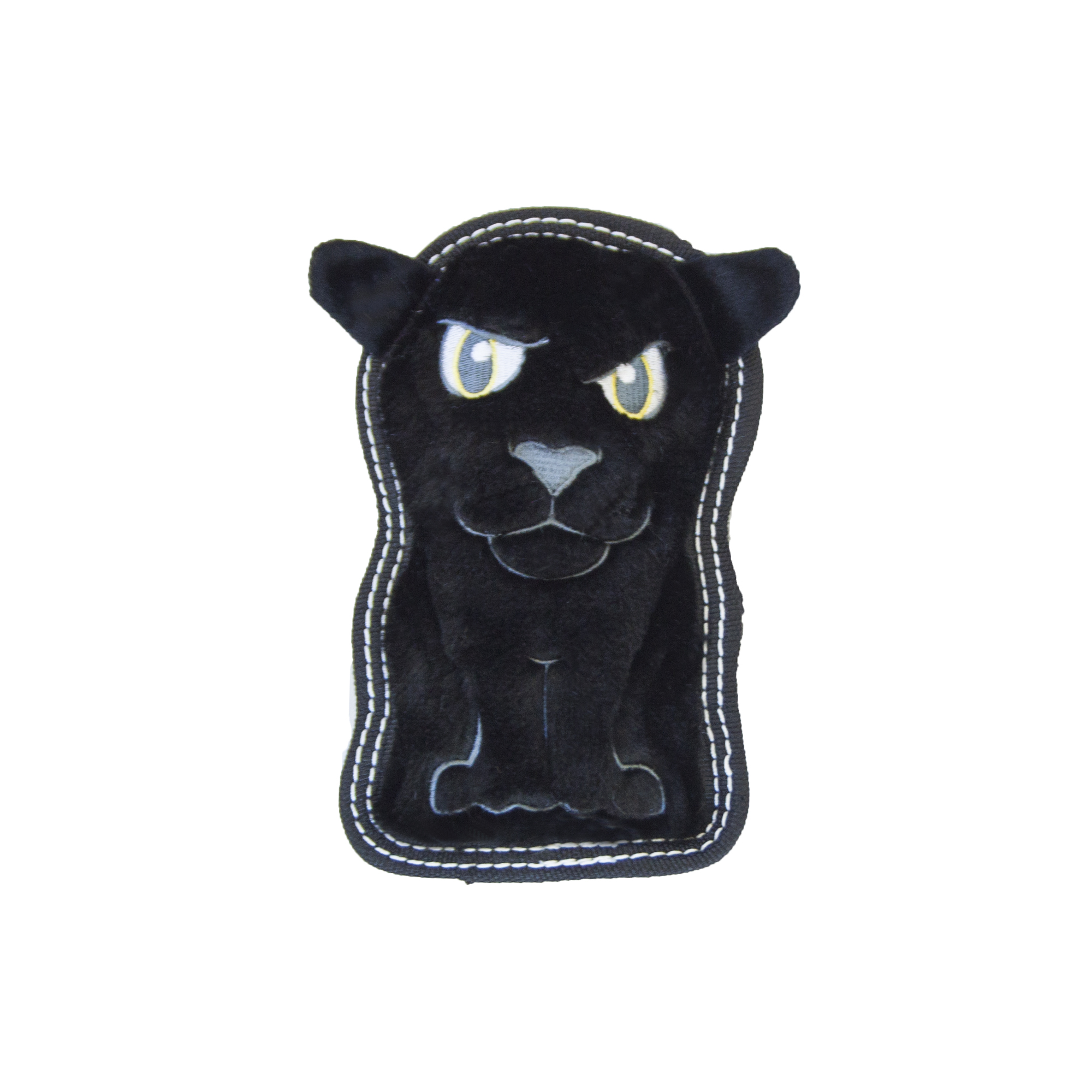 Outward Hound Invincibles Tough Seamz Panther Dog Toy, Black, Small ...