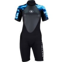 Aqualung 3mm Hydroflex Women's Shorty Wetsuit - Walmart.com