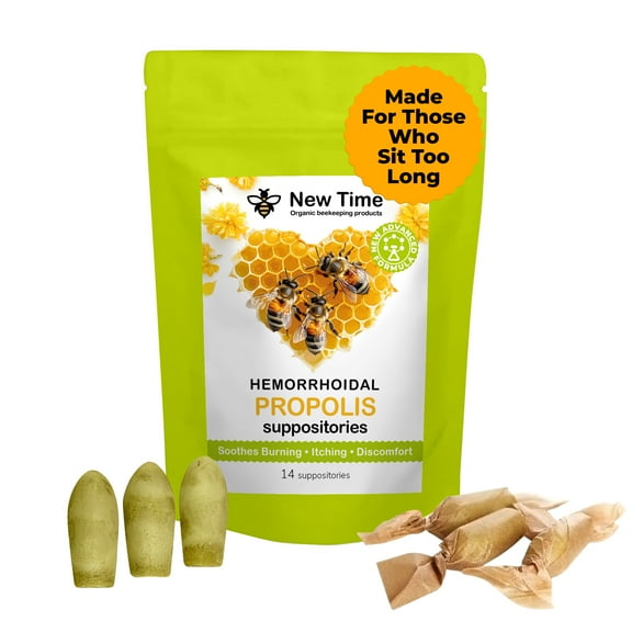 ResiCal Calmol 4 Hemorrhoidal Suppositories, 24 Count HSA/FSA Eligible ...