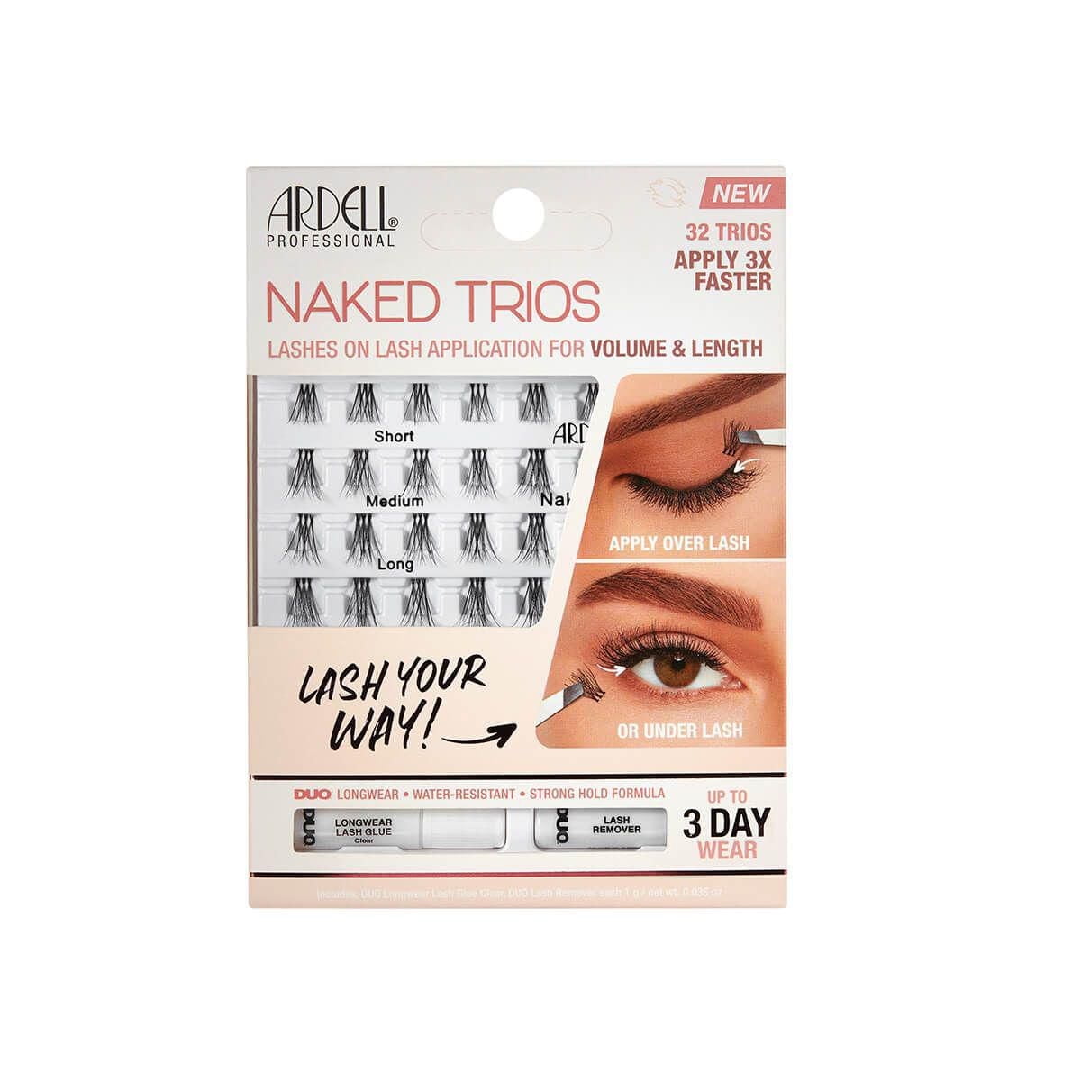 Click here for Ardell - Naked Trios Kit - Lashes On Lash Aplicati... prices