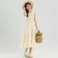 XQYLOS Junior Girls Bridesmaid Dresses Teen Girls Long Tiere𝖽 Ruffl𝖾 ...
