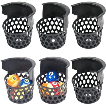 yotijar 6 Pieces Billiard Pocket Nets Bags Drop Bag Replacement Pool ...