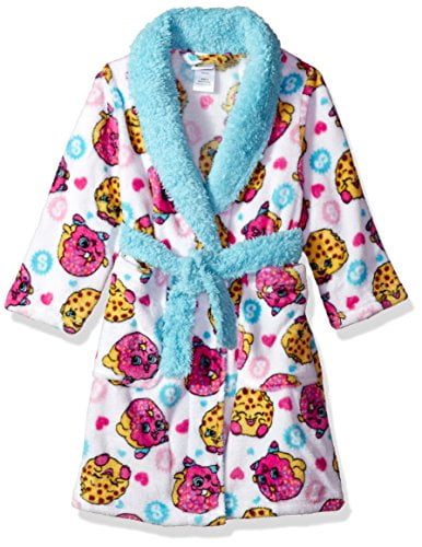 Little Girls' Luxe Plush Robe, White, 4 - Walmart.com