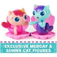 Gabby’s Dollhouse, Mermaid-lantis Figure Set with 4 Toy Figures and Dollhouse Furniture ...