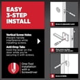 Casey Entry Door Handle with Lock and Key, Secure Keyed Reversible ...