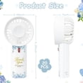 Portable electric wedding fan bulk mini portable fans 20 powerful hand ...