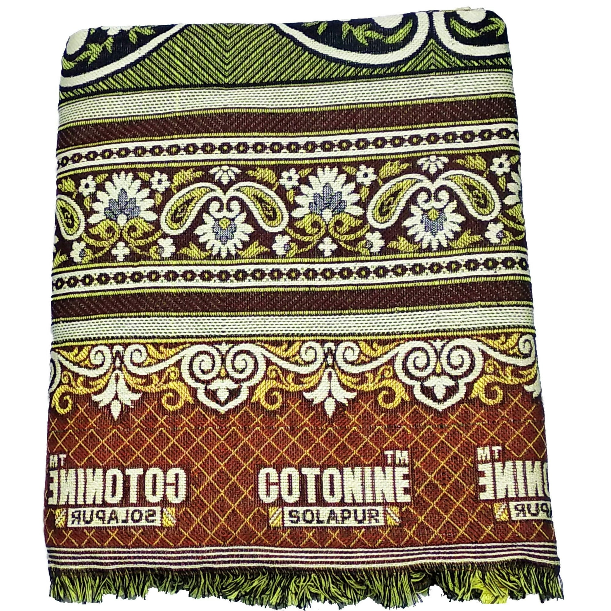 Click here for Cotonine Cotton Full Size  Solapur Chaddar Blanket... prices