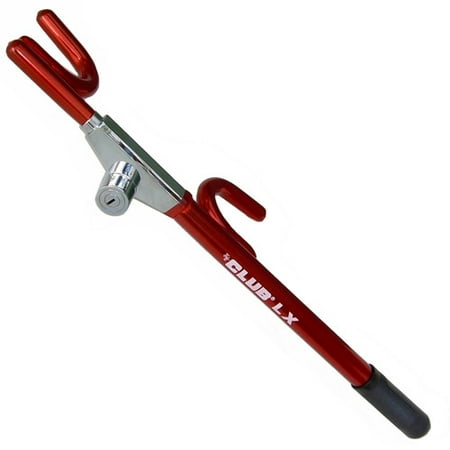 The Club LX Steering Wheel Lock, Red - Walmart.com
