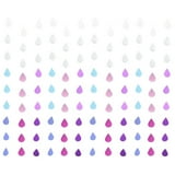Raindrops 12 Strings of Party Hanging Raindrop Garland Raindrop Paper ...