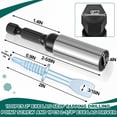 100 Pcs 2" Eye Lag Self Tapping Drilling Point Screw Zinc and 1pcs 2-5/ ...