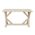 INC International Concepts Sierra Console Table - Unfinished - Walmart.com