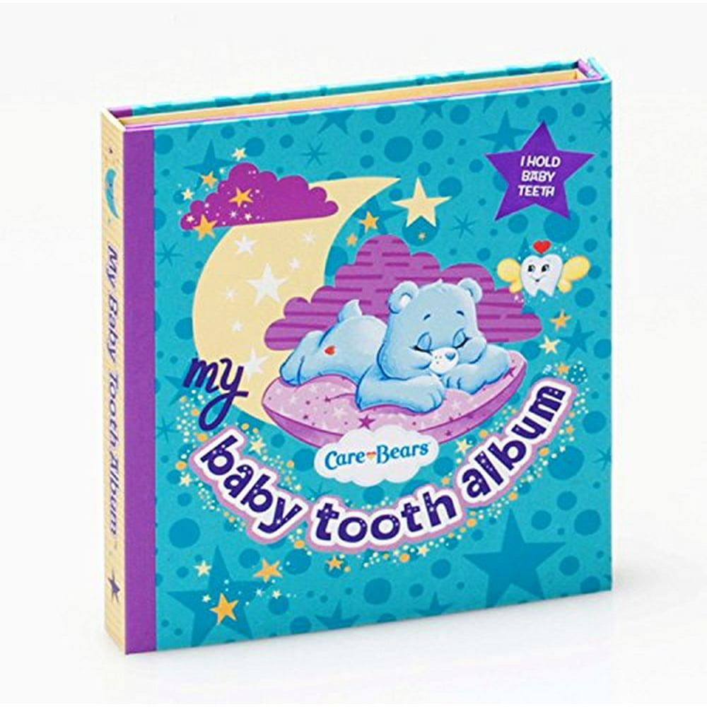 Baby Tooth Album - Tooth Fairy Land Collection - Boy (Care Bears, 6 x 6 ...