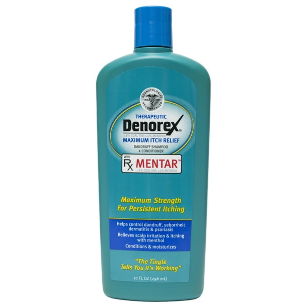 Denorex Maximum Itch Relief Dandruff 2-in-1 Shampoo and Conditioner, 10 ...
