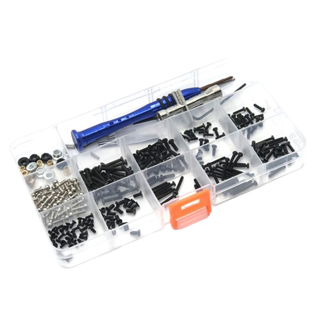 Metal RC Screw Assortment Set Hardware Fasteners :18 Scale A949 A959 ...