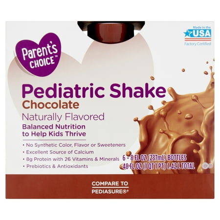 Parent'S Choice Chocolate Pediatric Shake | Fig App