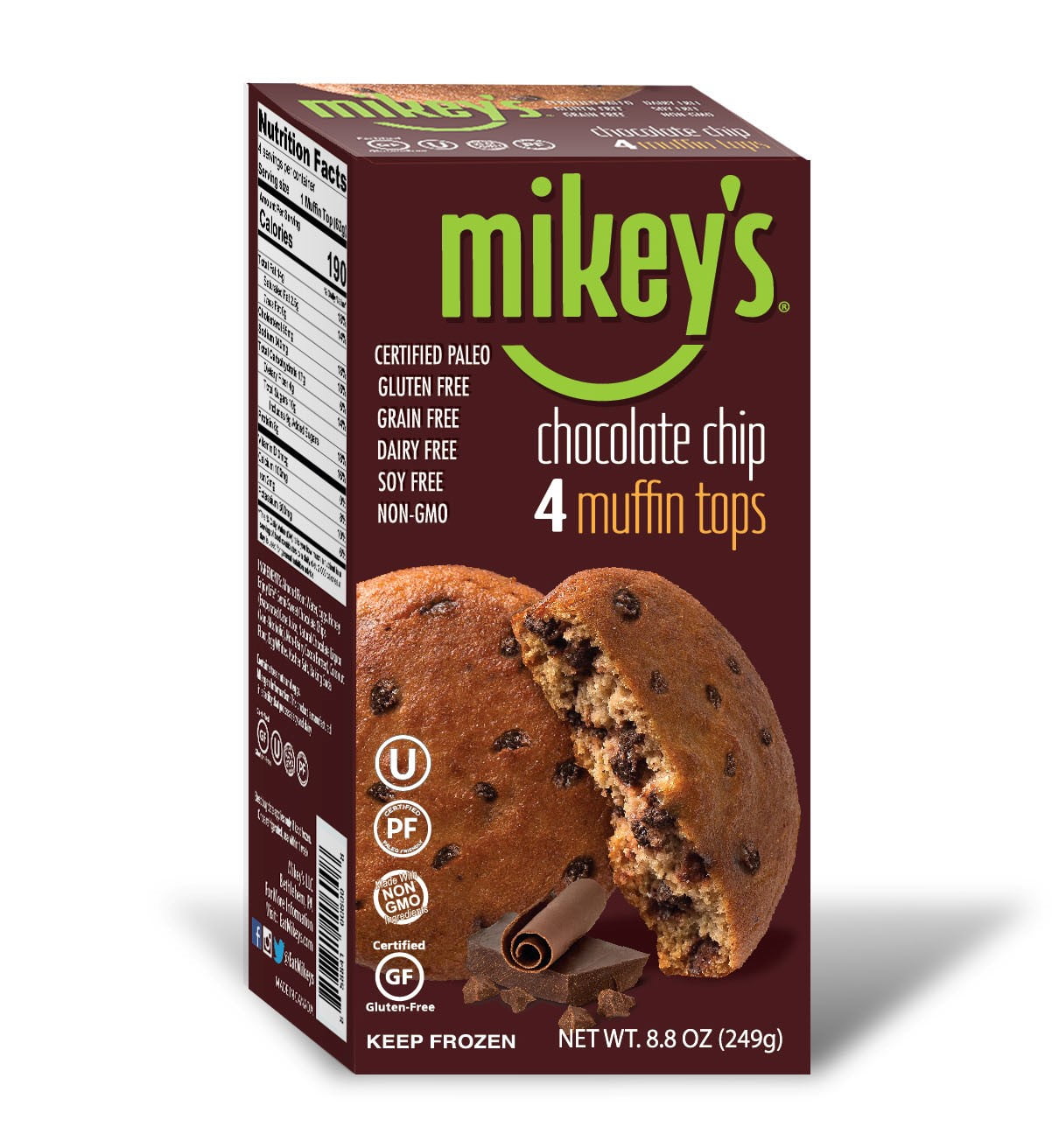 Mikey's Muffin- Chocolate Chip – Walmart Inventory Checker – BrickSeek