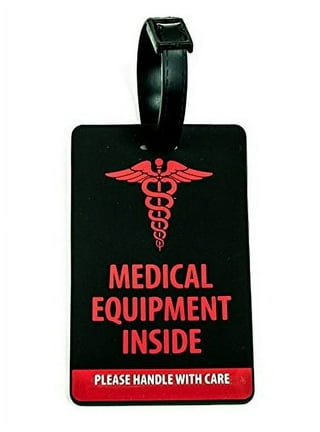 Breast Pump Supplies Medical Alert Equipment Luggage Tag, 51% OFF