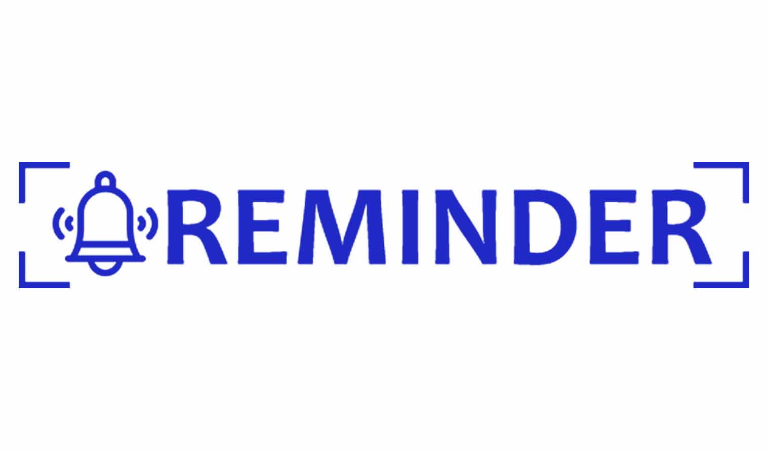 Printtoo Reminder Self Inking Rubber Stamp Pre-Inked Office Stamp- Home ...