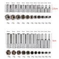 Hexagonal Short Socket Wrench Steel Hand Socket Wrench Head 4-14mm ...
