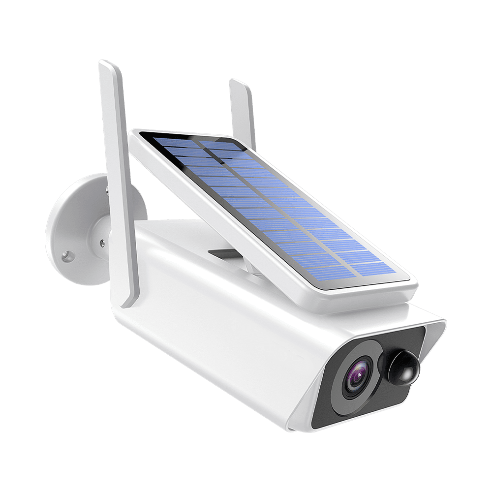 Solar Security Camera Outdoor Wireless Wifi, 4MP,Night Vision,Motion ...