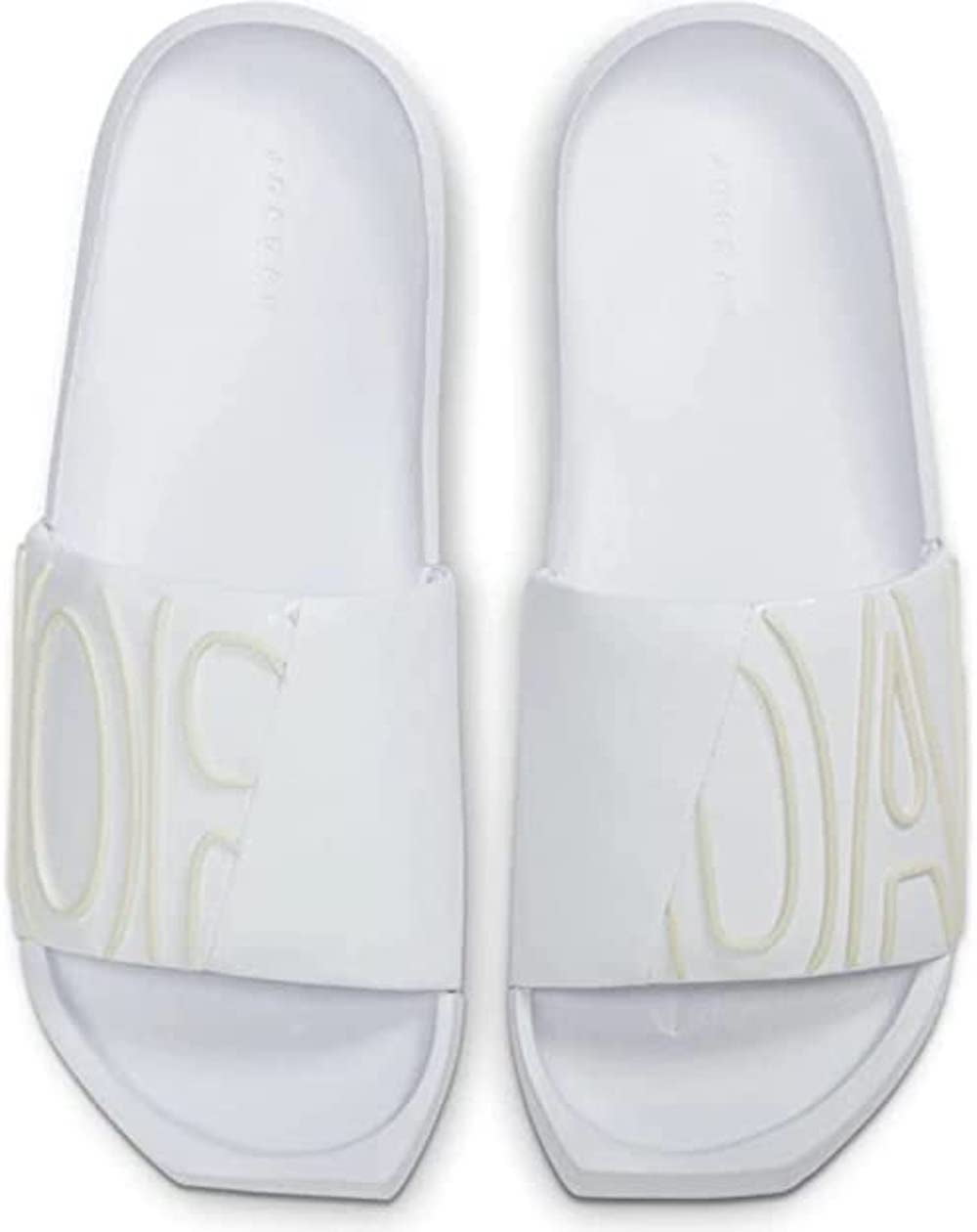 Women's Jordan NOLA Slide White (CZ8027 100) - 8 - Walmart.com