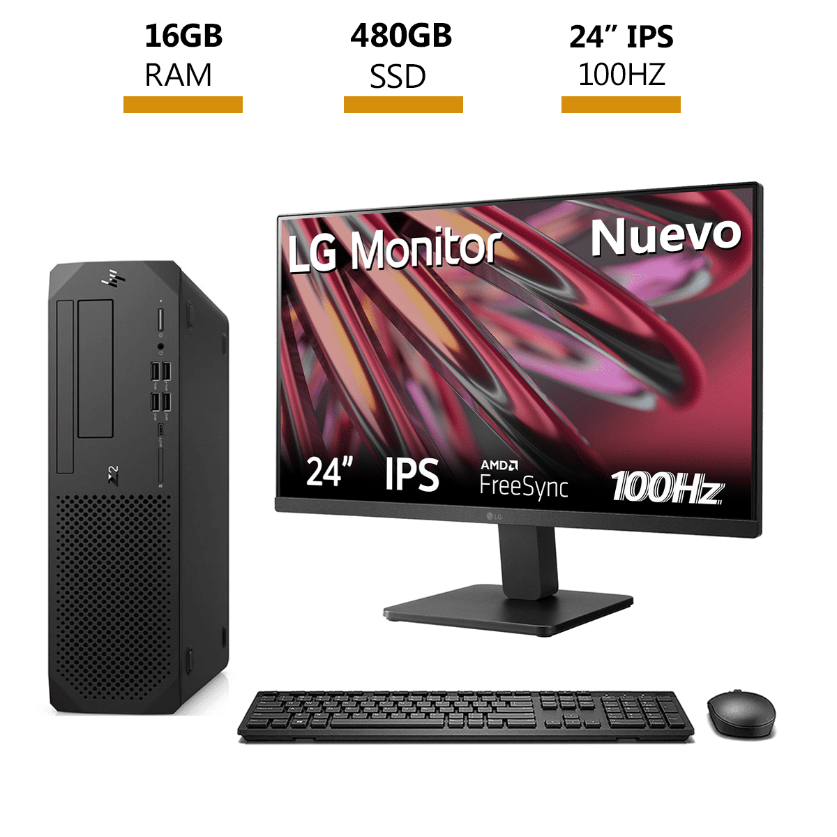 Computadora HP WorkStation HP Z2 G4 Core i7 9na Gen 16GB RAM 480GB SSD ...
