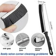 Crevice Cleaning Brush, Multi-Purpose Hard Bristle Brushes for Deep ...