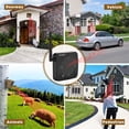 TOGUARD 4CH Solar Driveway Alarm, Outdoor Wireless Security Alert ...